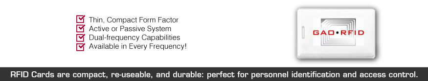 RFID Cards | GAO RFID Inc.