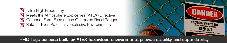 Hazardous Environment RFID Tags | ATEX RFID Tags