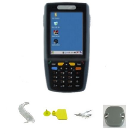 Handheld UHF 860-960 MHz/Barcode RFID Reader with Camera RFID Kit