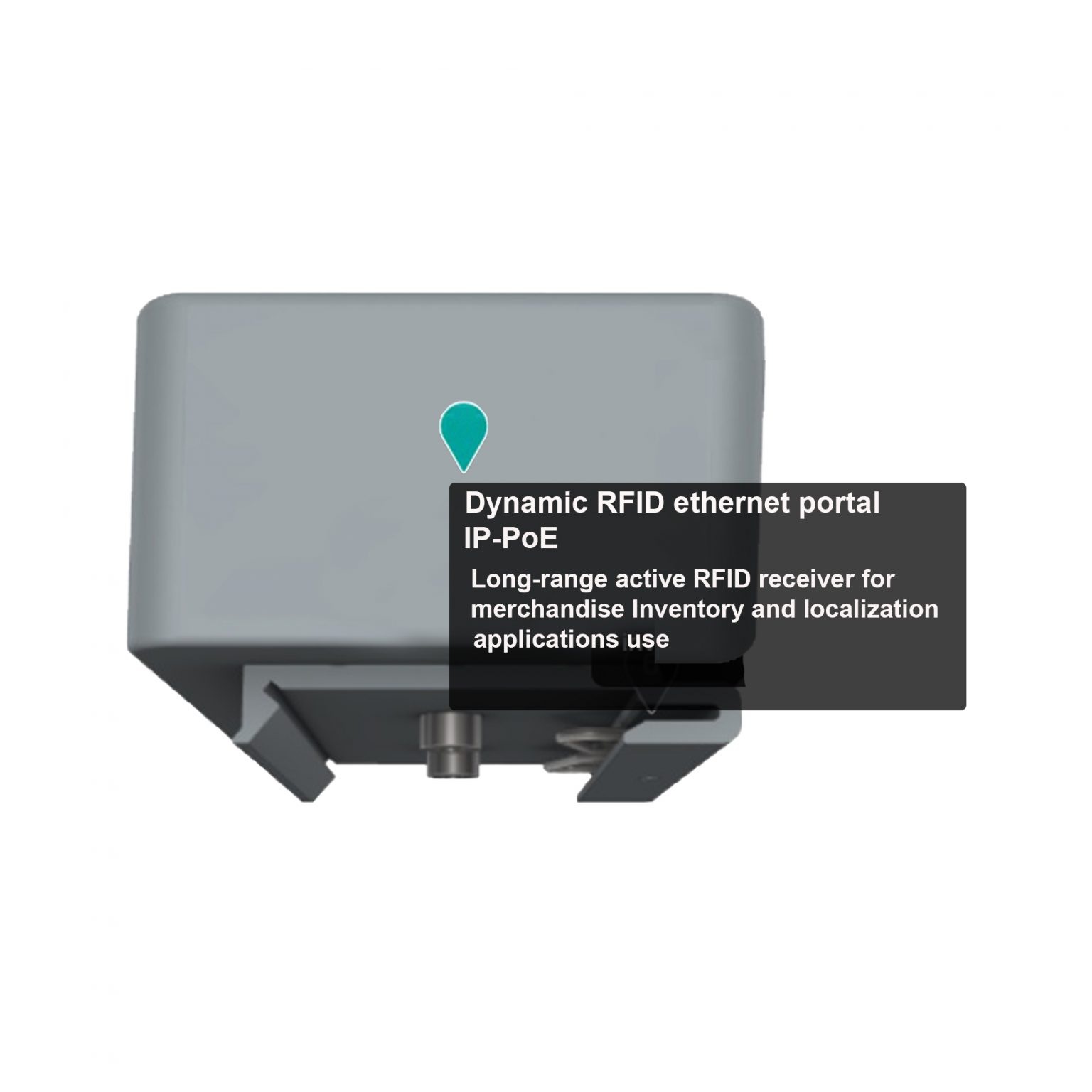 433 MHz Long Range TCP/IP Ethernet RFID Reader & Gateway