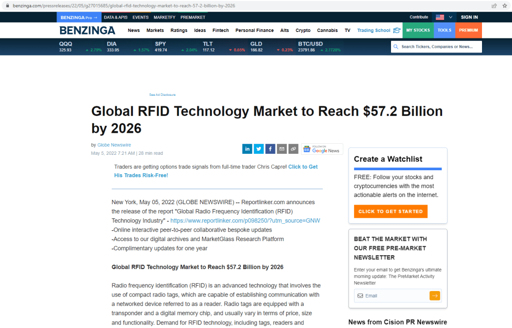 GAO RFID A Top Leader in Active RFID