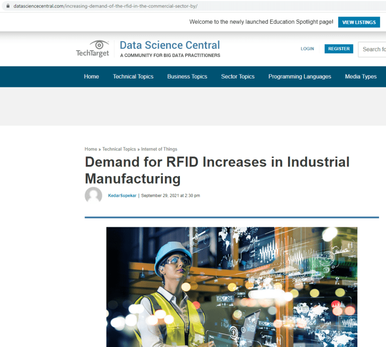 GAO RFID A Top Leader in Active RFID