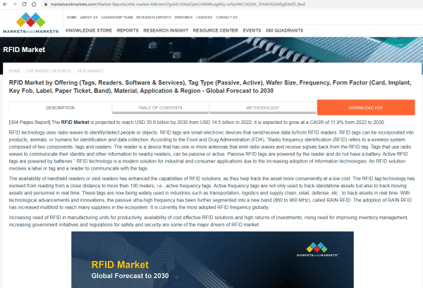 GAO RFID A Top Leader in Active RFID